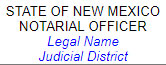 New Mexico Notary